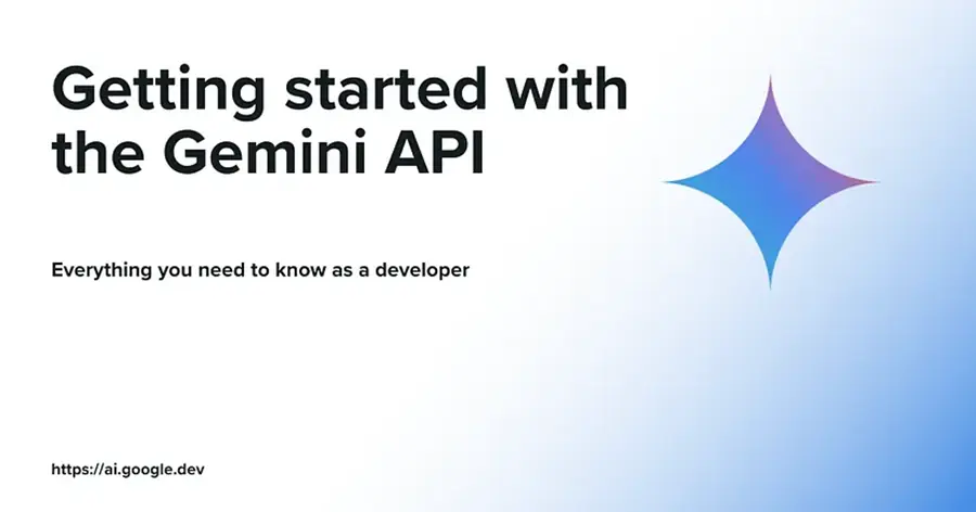 Gemini API 快速指南 - 汇智网