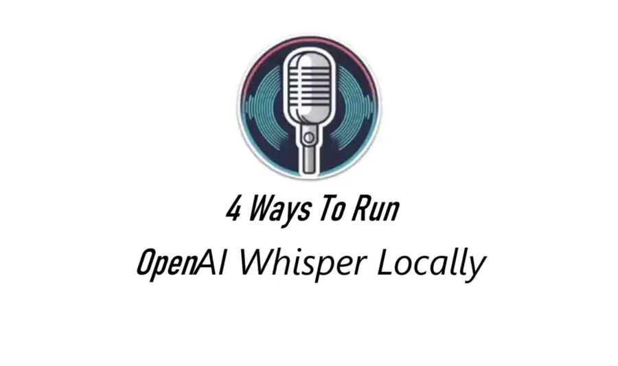 Whisper本地推理的4种方法 - 汇智网