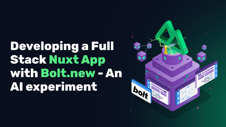 Bolt.new全栈Nuxt开发实测 - 汇智网