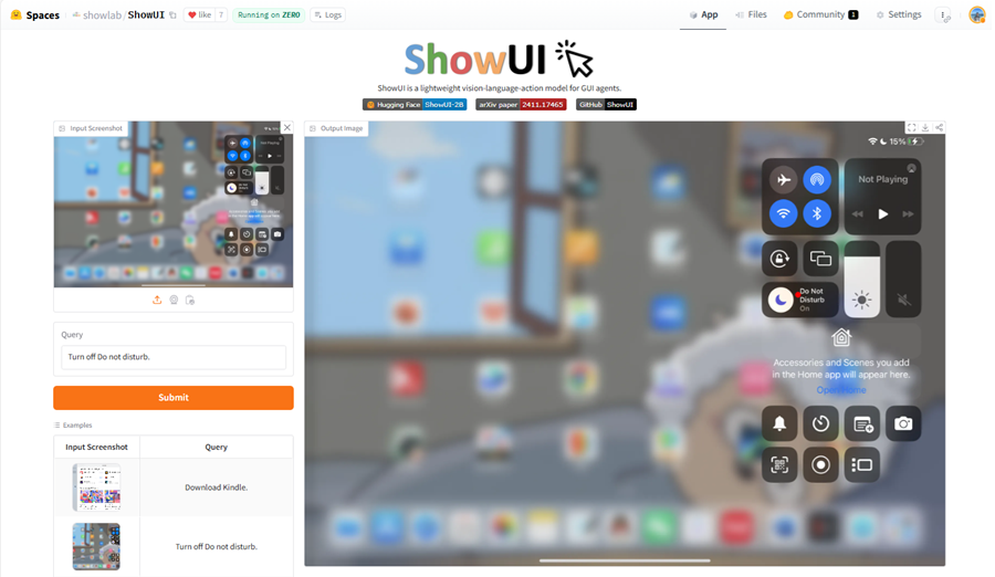 ShowUI-2B视觉语言动作模型 - 汇智网