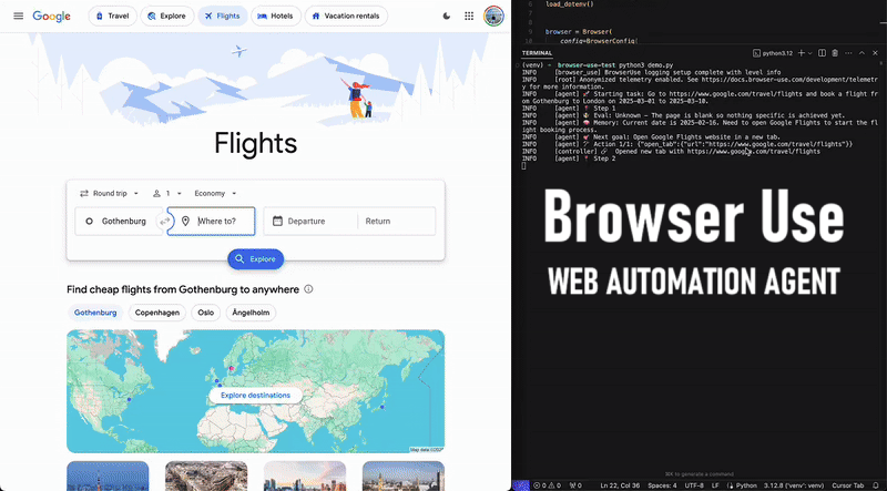 Browser Use：浏览器自动化代理 - 汇智网
