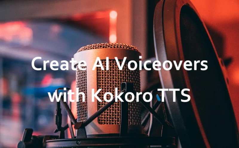 用Kokoro TTS制作AI配音 - 汇智网