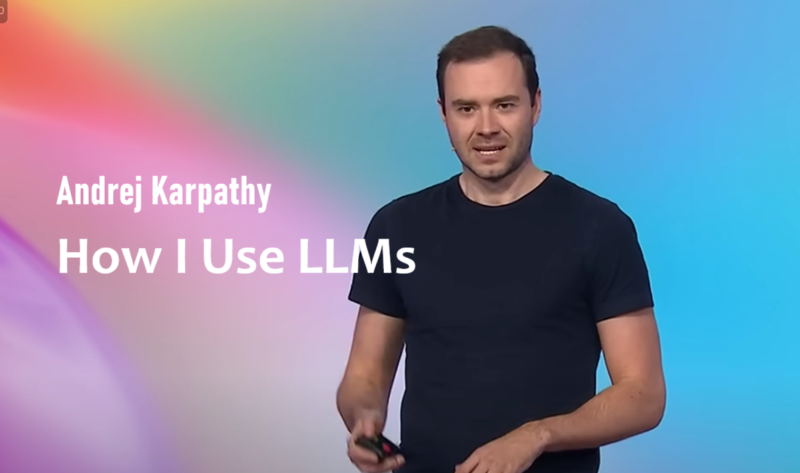 Andrej Karpathy：LLM使用指南 - 汇智网