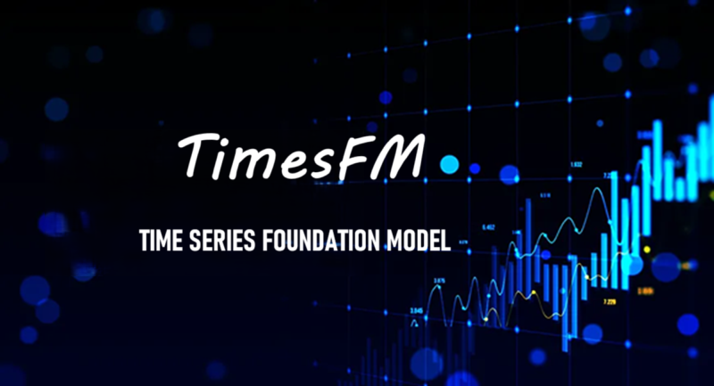 TimesFM时间序列基础模型 - 汇智网