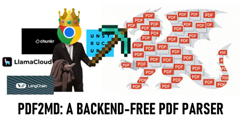 Pdf2md：无需后台的PDF解析库 - 汇智网