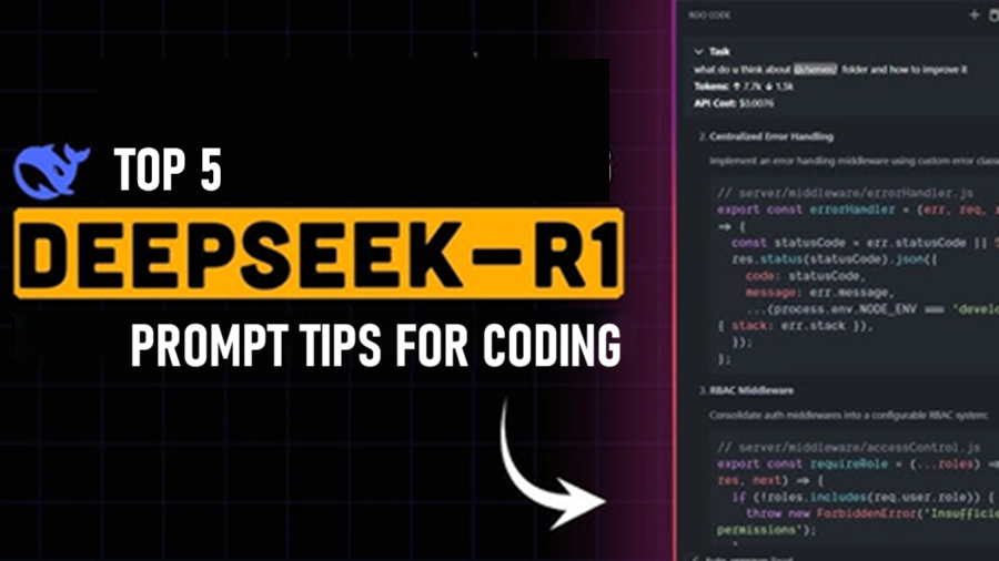 5个DeepSeek-R1编程提示技巧 - 汇智网