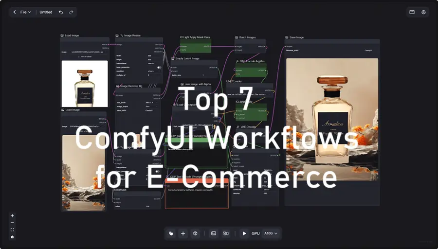 7个电商必备ComfyUI工作流 - 汇智网