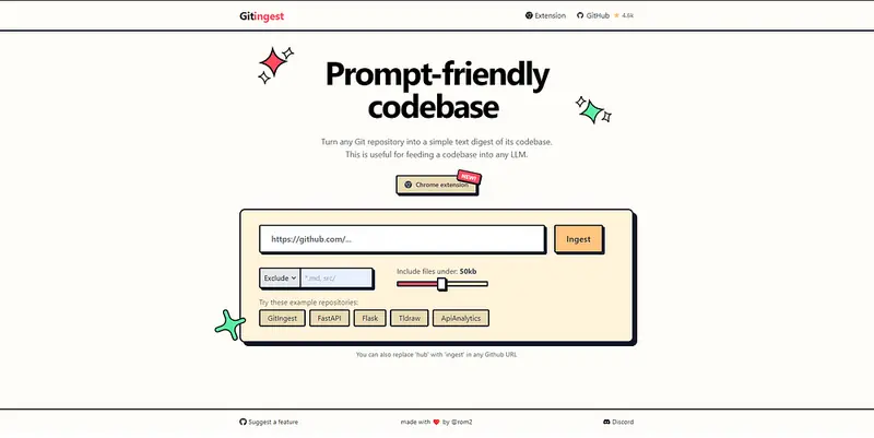 Gitingest：为Git仓库生成文本摘要 - 汇智网