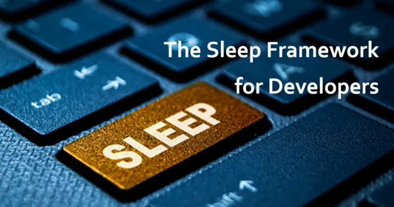 开发者的睡眠框架 - 汇智网