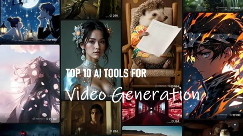 10个最强大的视频生成AI工具 - 汇智网