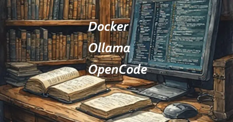 Docker + Ollama + OpenCode - 汇智网