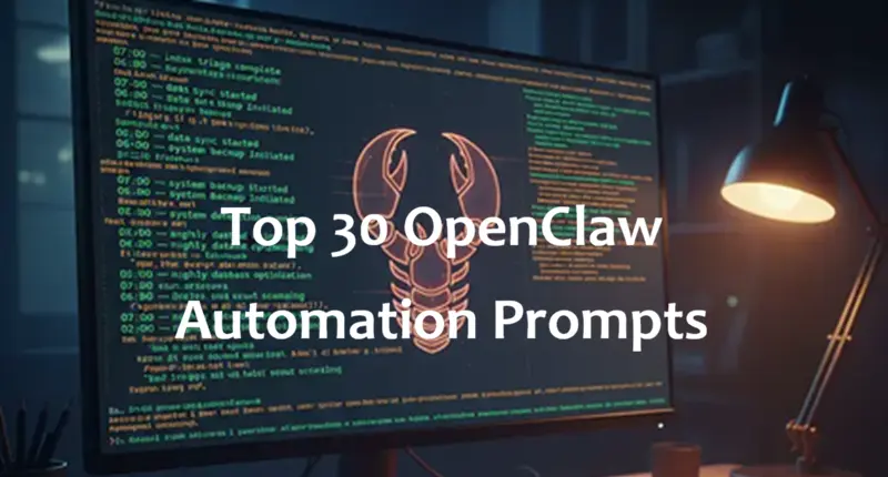 30个OpenClaw自动化提示词 - 汇智网