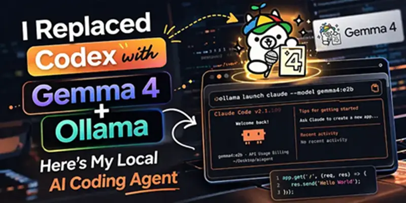 我用本地Gemma 4替换了Codex - 汇智网