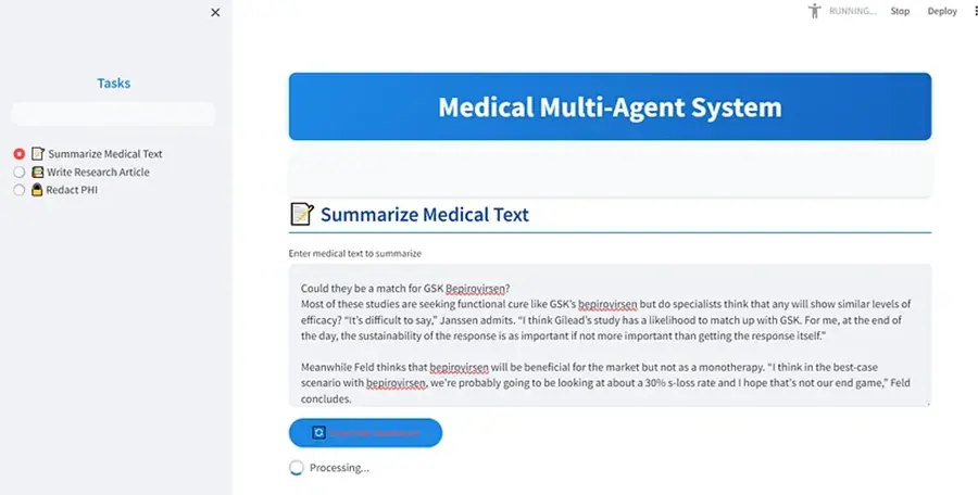 医学文本处理多智能体系统 - 汇智网